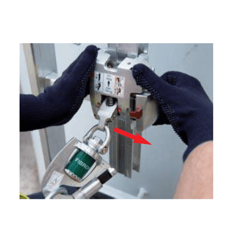 ANTI CAÍDAS DESLIZANTE PARA RIEL HACA LEITERN - Safety