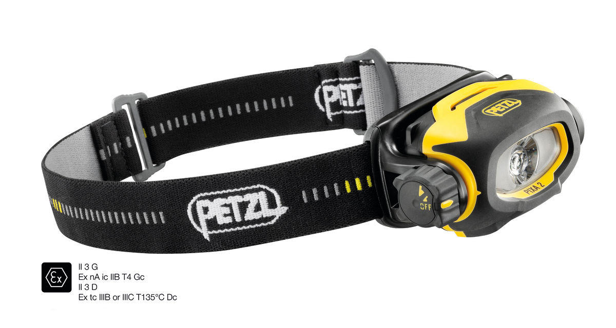 Linterna Frontal Petzl PIXA® 2 - Safety